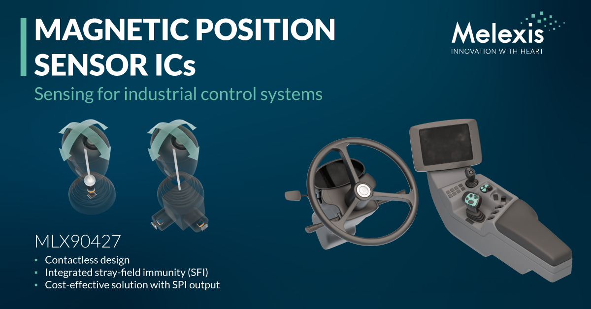 Melexis Introduces Cost-Effective Position Sensor for Industrial and HMI Applications - Source ...